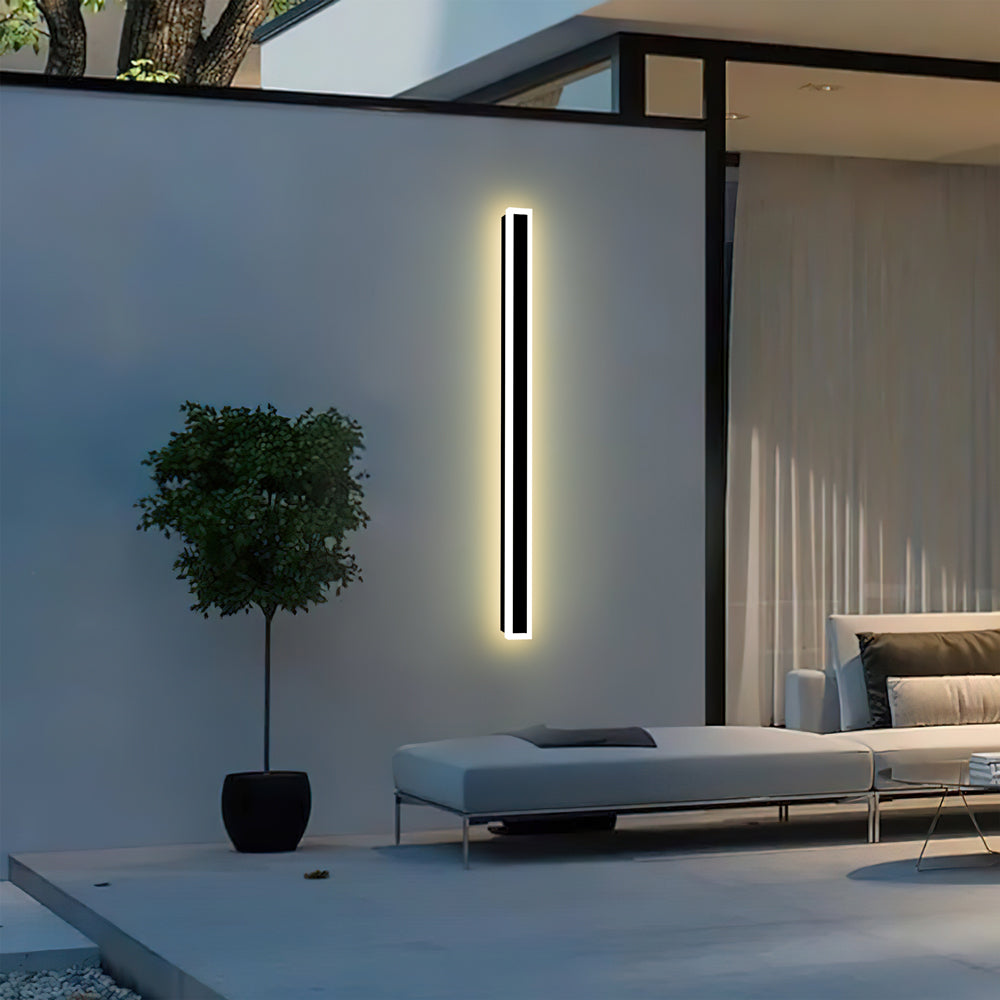 Outdoor sconce lighting |Vertical LED wall sconces | at EASE – At Ease ...