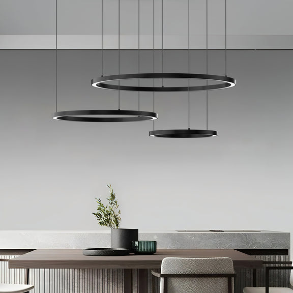 3 ring led pendant light | living room pendant light | at EASE – At ...