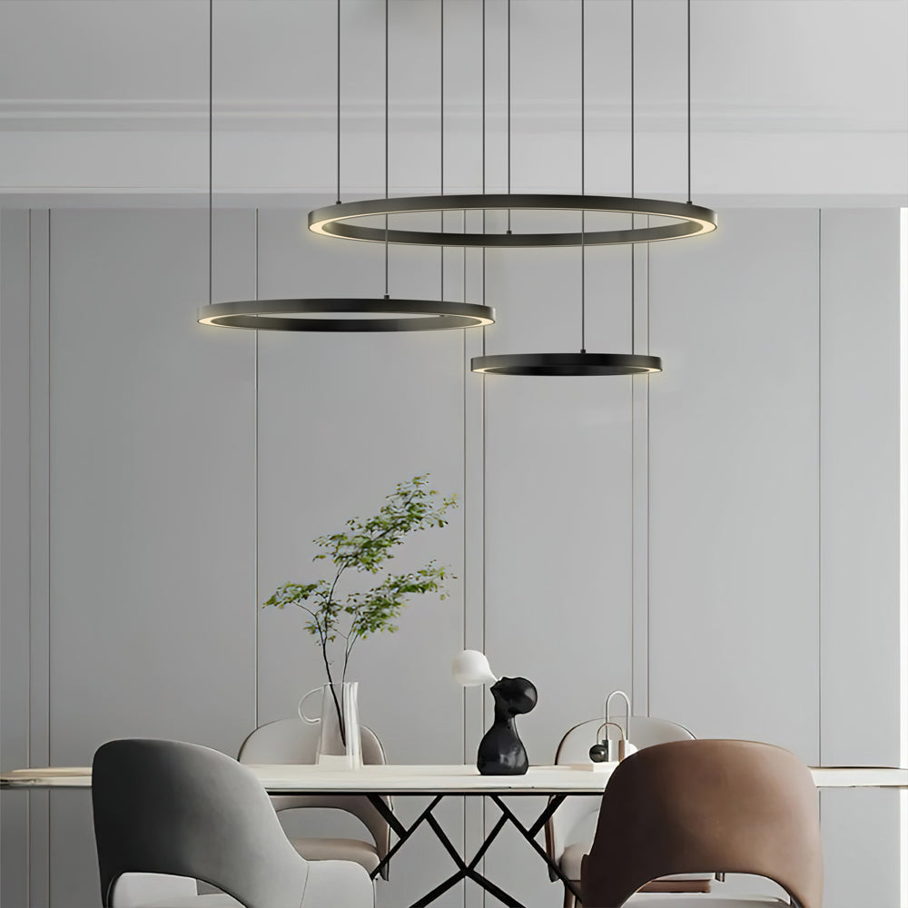 3 ring led pendant light | living room pendant light | at EASE – At ...