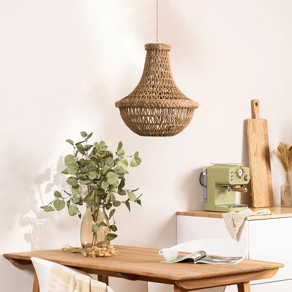 Shauna Drop Rope Pendant Light – At Ease Home Life