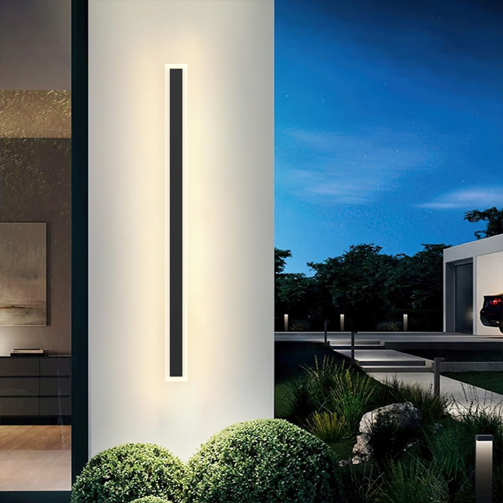 Outdoor sconce lighting |Vertical LED wall sconces | at EASE – At Ease ...