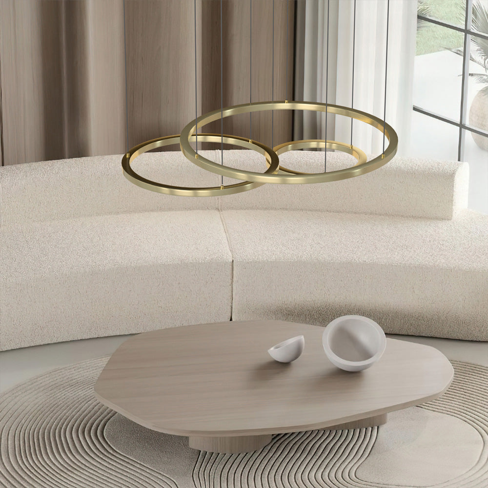 3 ring led pendant light | living room pendant light | at EASE – At ...