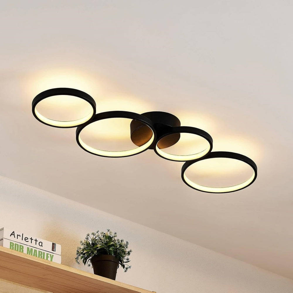 Tharniel Minimalist Circle Ceiling Light | Round Lamp | at EASE – At ...
