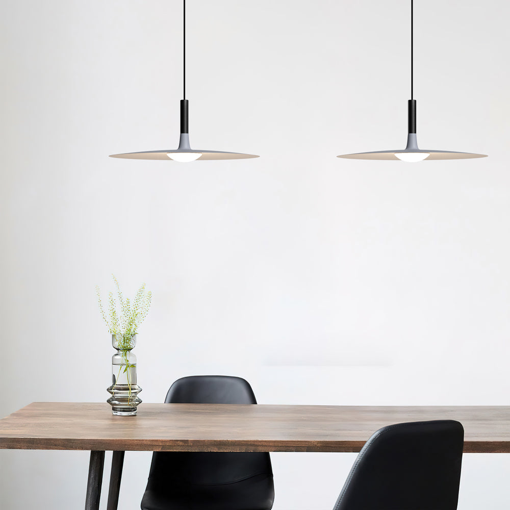 Vink flat pendant light modern nordic hanging lamp for dining table ...