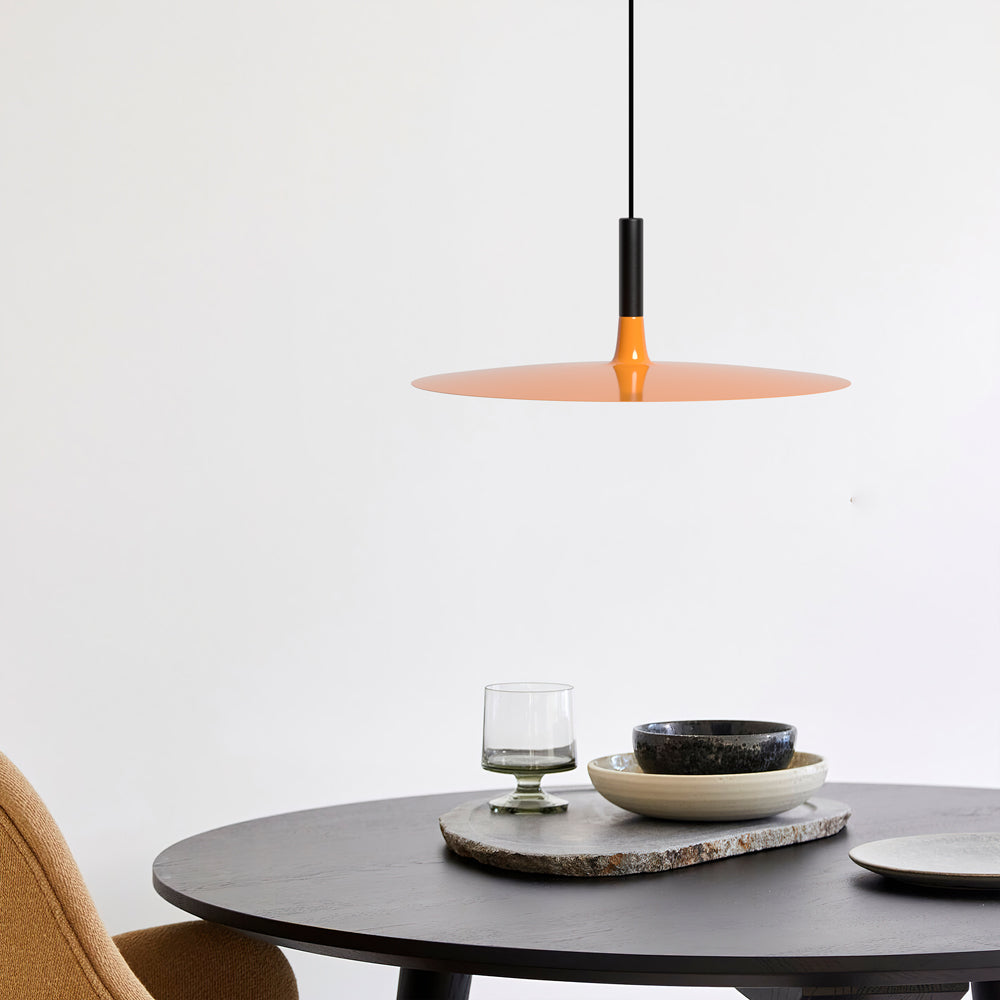 Vink flat pendant light modern nordic hanging lamp for dining table ...