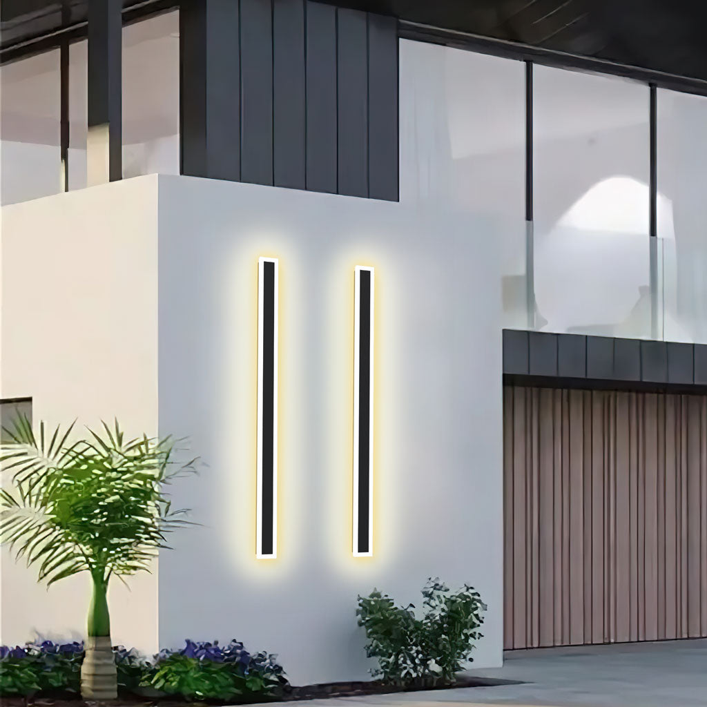 Outdoor sconce lighting |Vertical LED wall sconces | at EASE – At Ease ...
